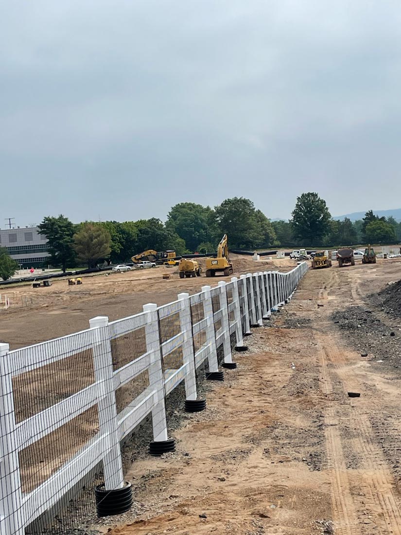 Secure and Stylish Perimeter Fence for Real Estate Developments